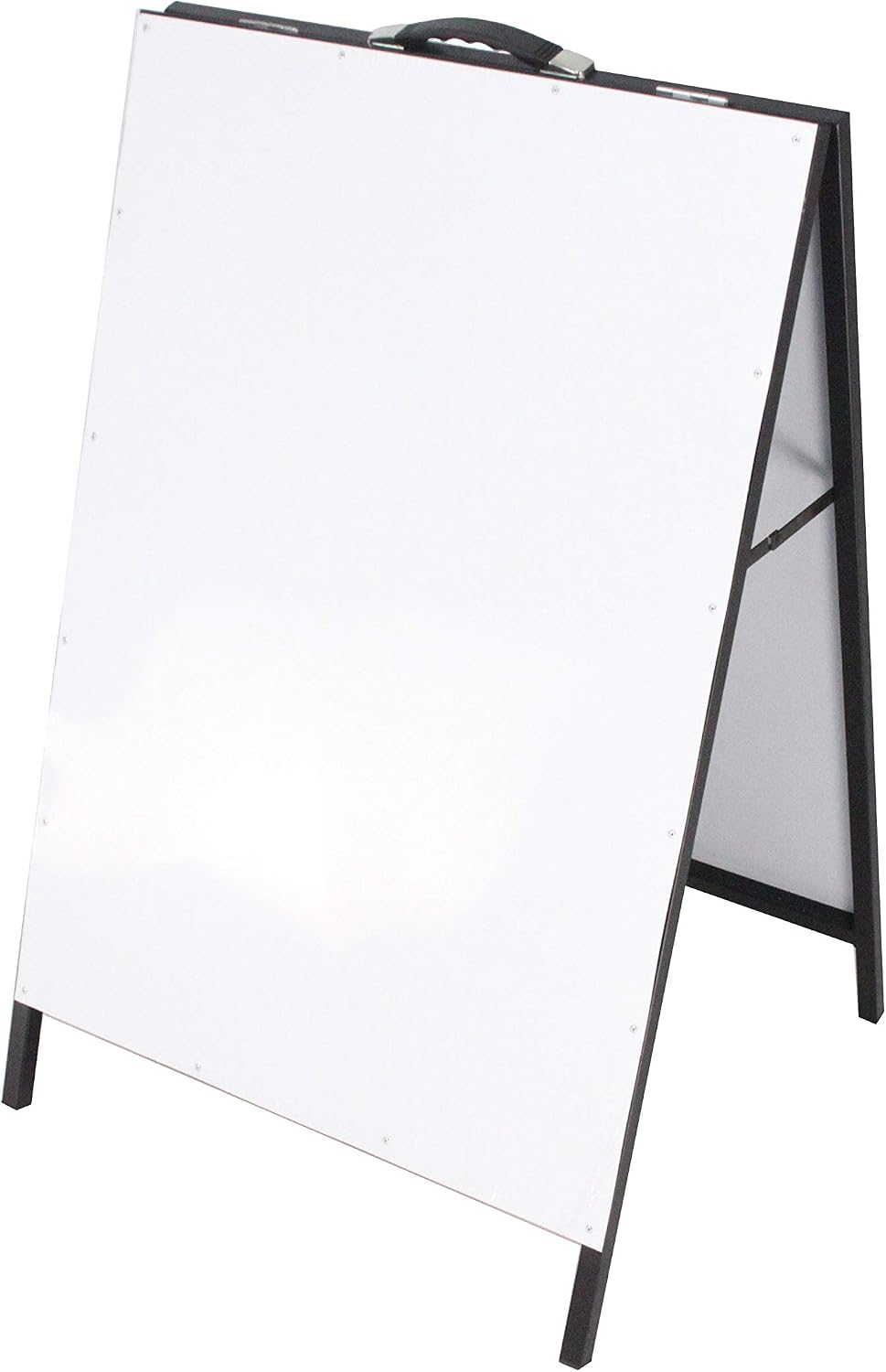 Amazon.com: FixtureDisplays® 24 X 39" A-Frame White Board with Handle ...