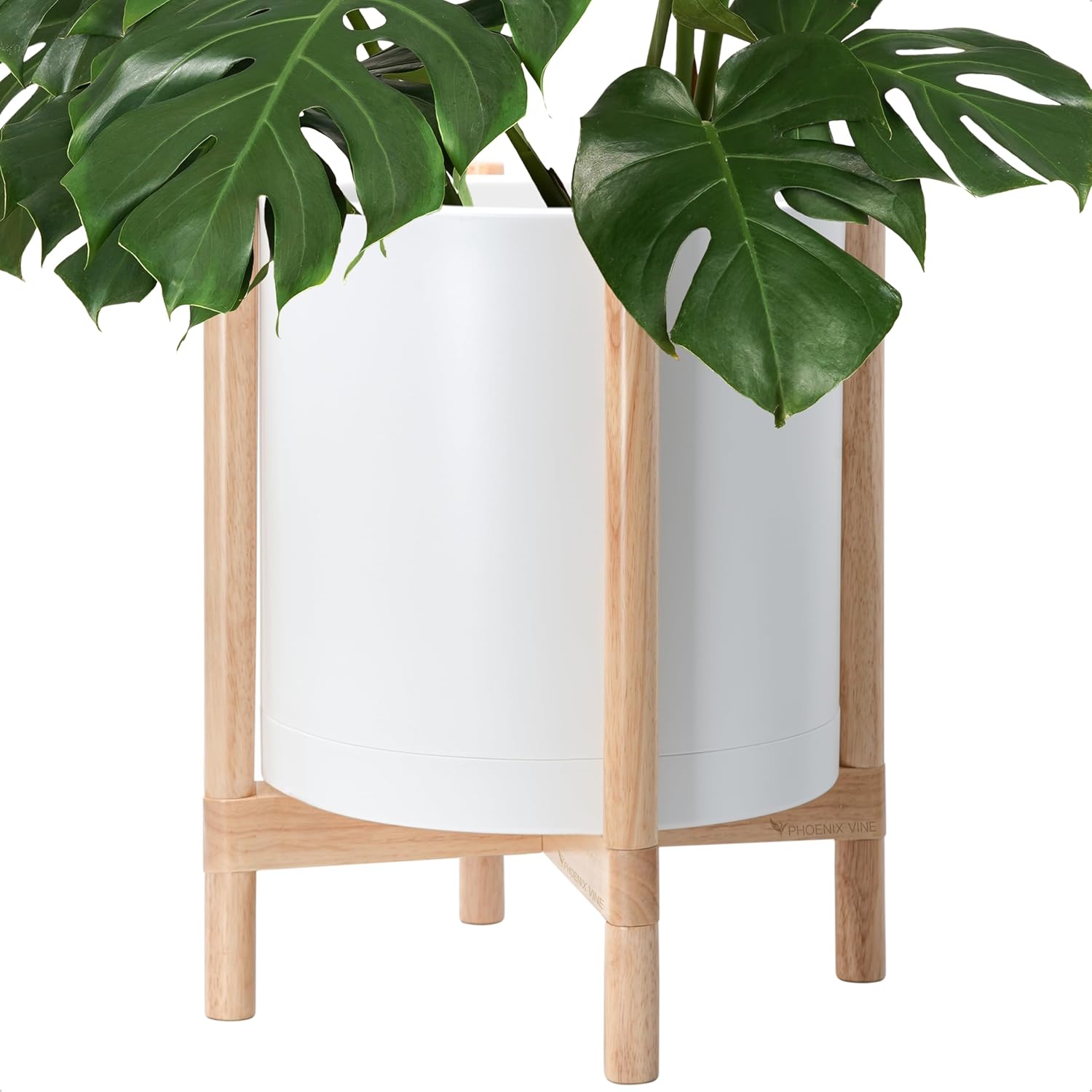 Amazon.com : D'vine Dev Planter Pot with Stand - 16 Inch Plastic ...