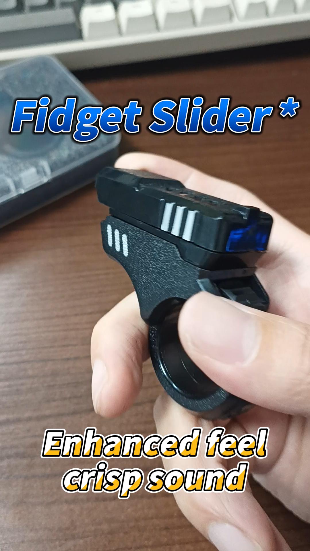 Watch Ography Fidget Gun Fidget Toy Gun Fidget Ring Slider on Amazon Live