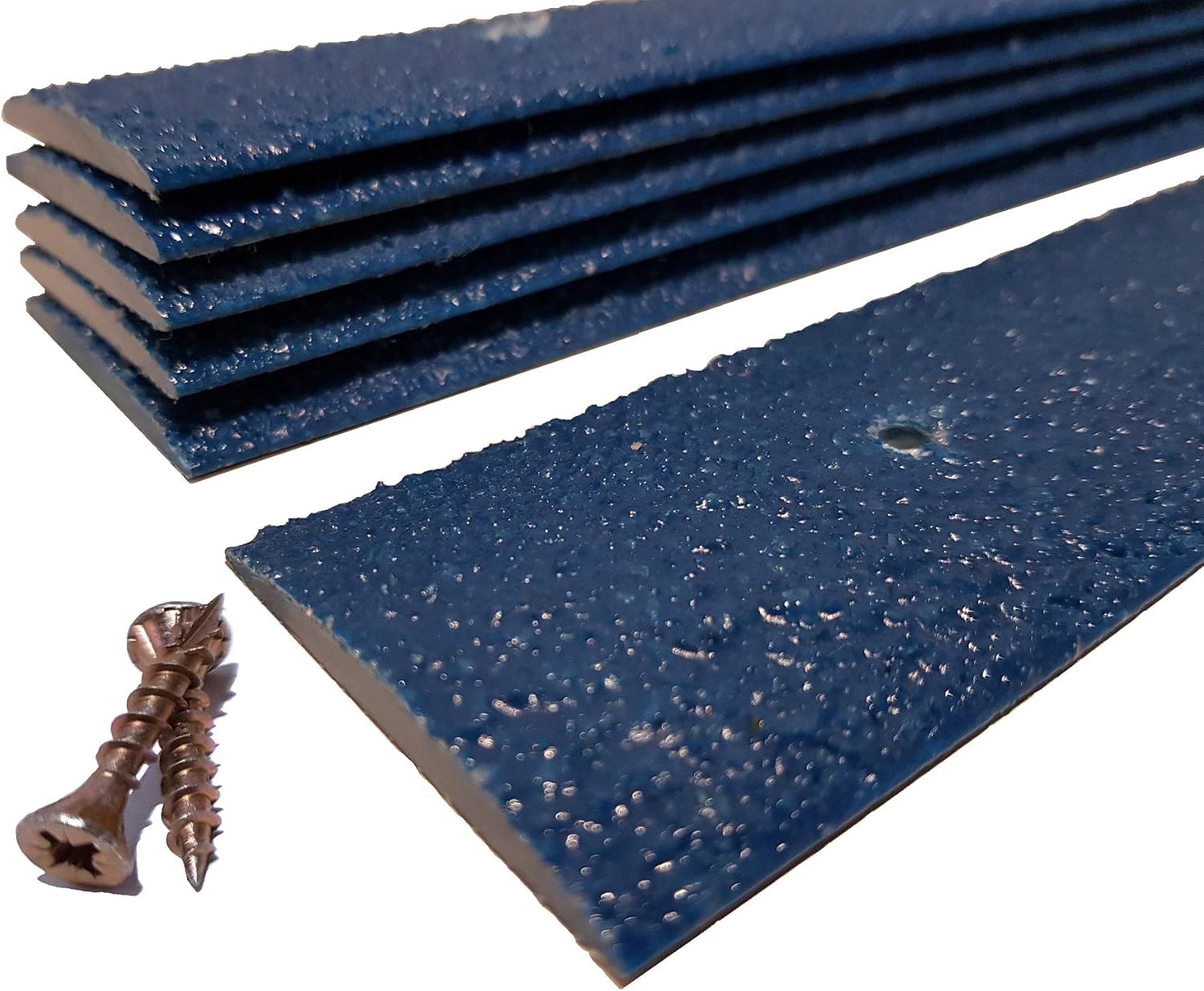 Pack of 5 Anti Slip Decking Strips 50mm x 750mm Blue : Amazon.co.uk ...