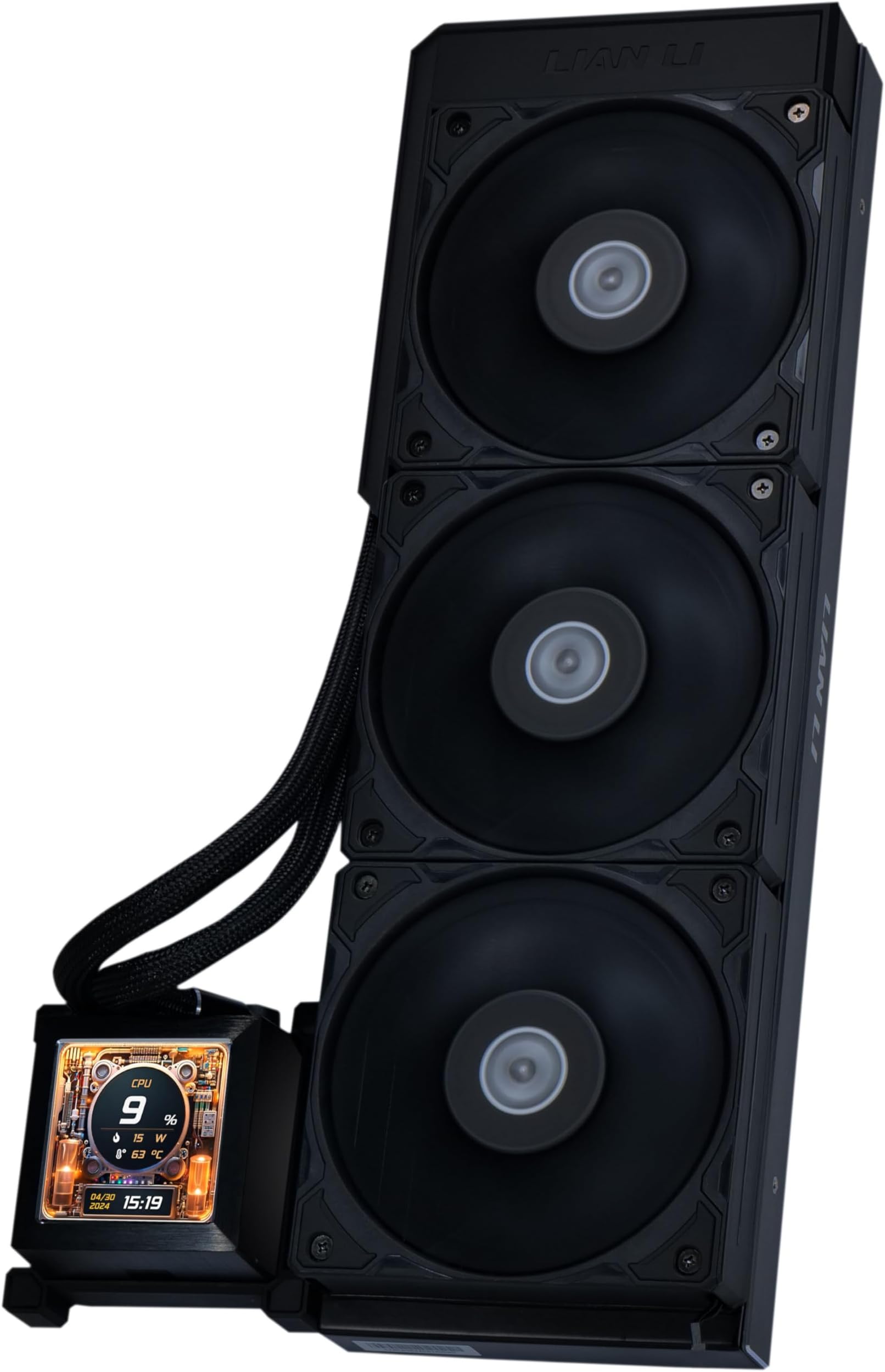 Lian Li HydroShift LCD 360S - 360mm Radiator AIO Wasserkühlung - 3x 120 ...