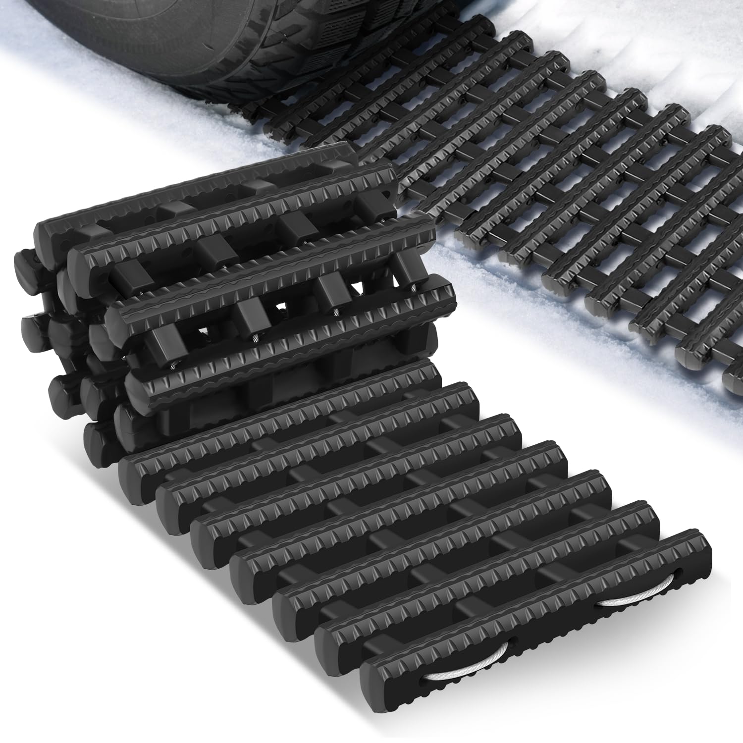 Amazon.com: Auto Dynasty 40‘’ Traction Mat Portable Recovery Tracks Mat ...