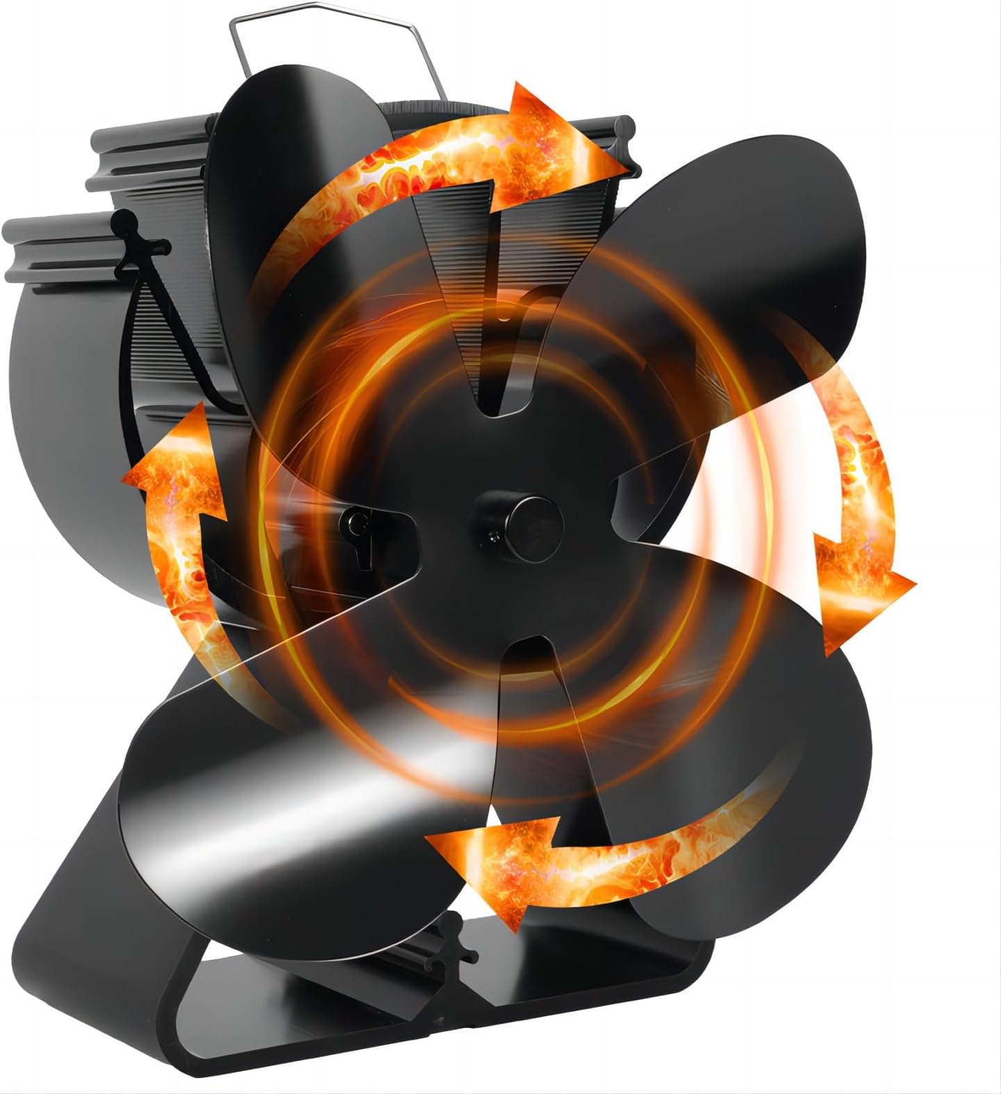 Ecofan® UltrAir, Classic Styled, Heat Powered Wood Stove Fan, 125 CFM ...