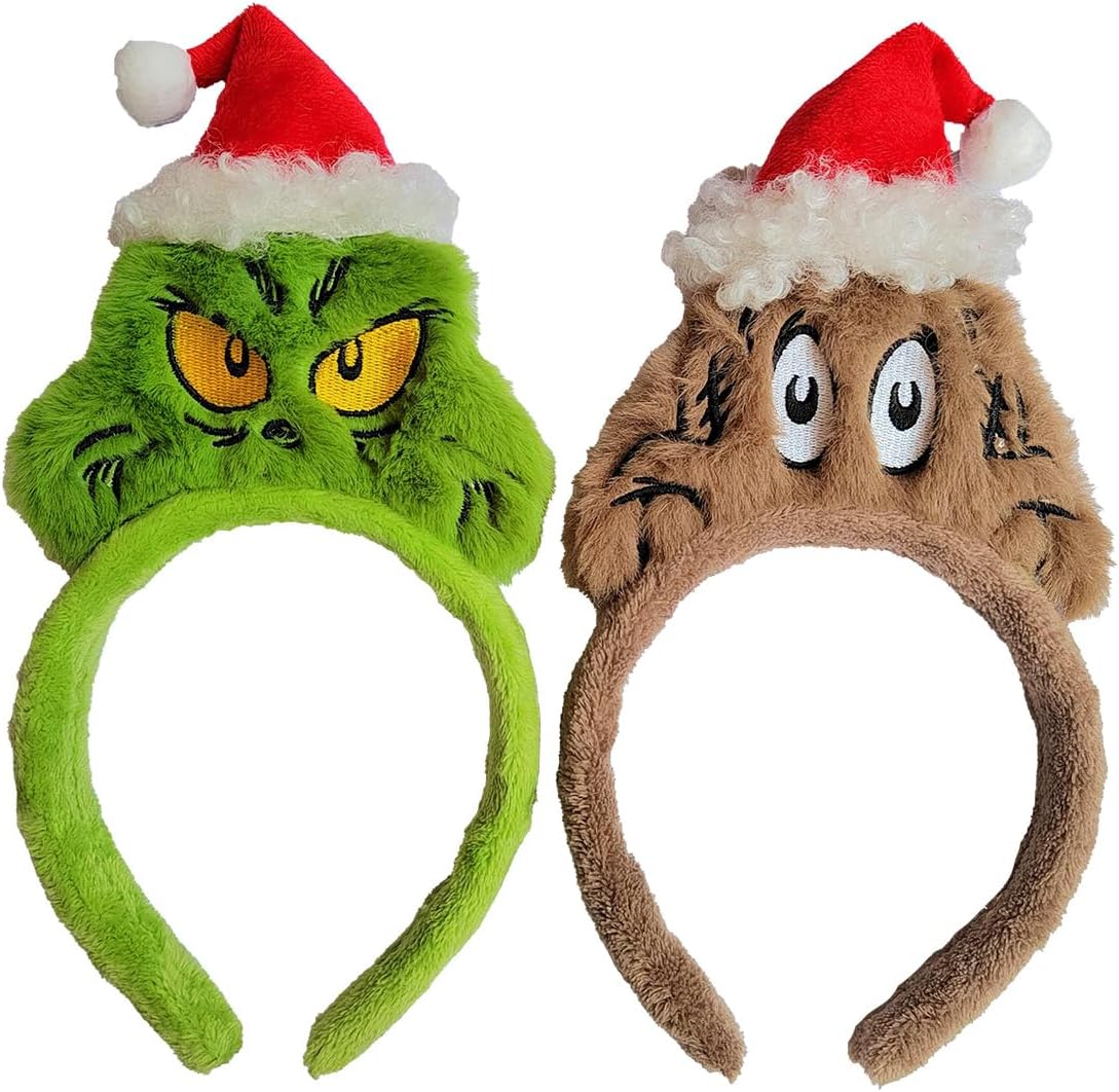 Dr. Seuss How The Grinch Stole Christmas Grinch and Max Character ...