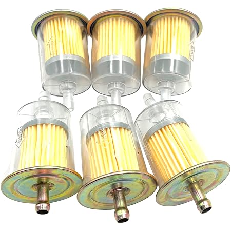 Amazon.com: 5/16" Universal Inline Gas Fuel Filters Industrial High ...