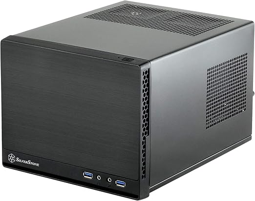 Amazon.com: SilverStone Technology Ultra Compact Mini-ITX Computer Case ...
