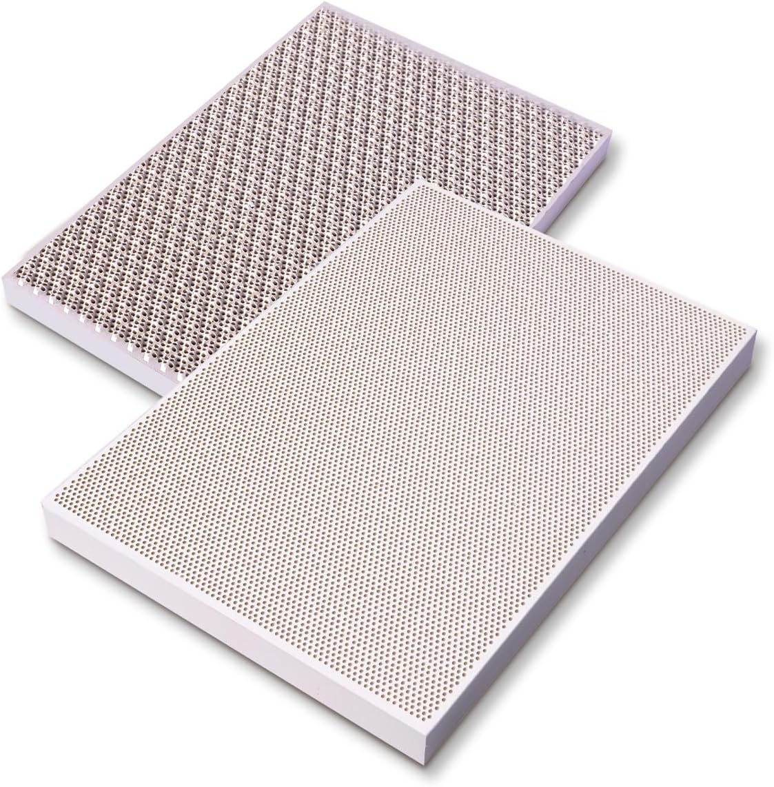 A square honeycomb ceramic welding plate Jewelry welding block Ceramic ...