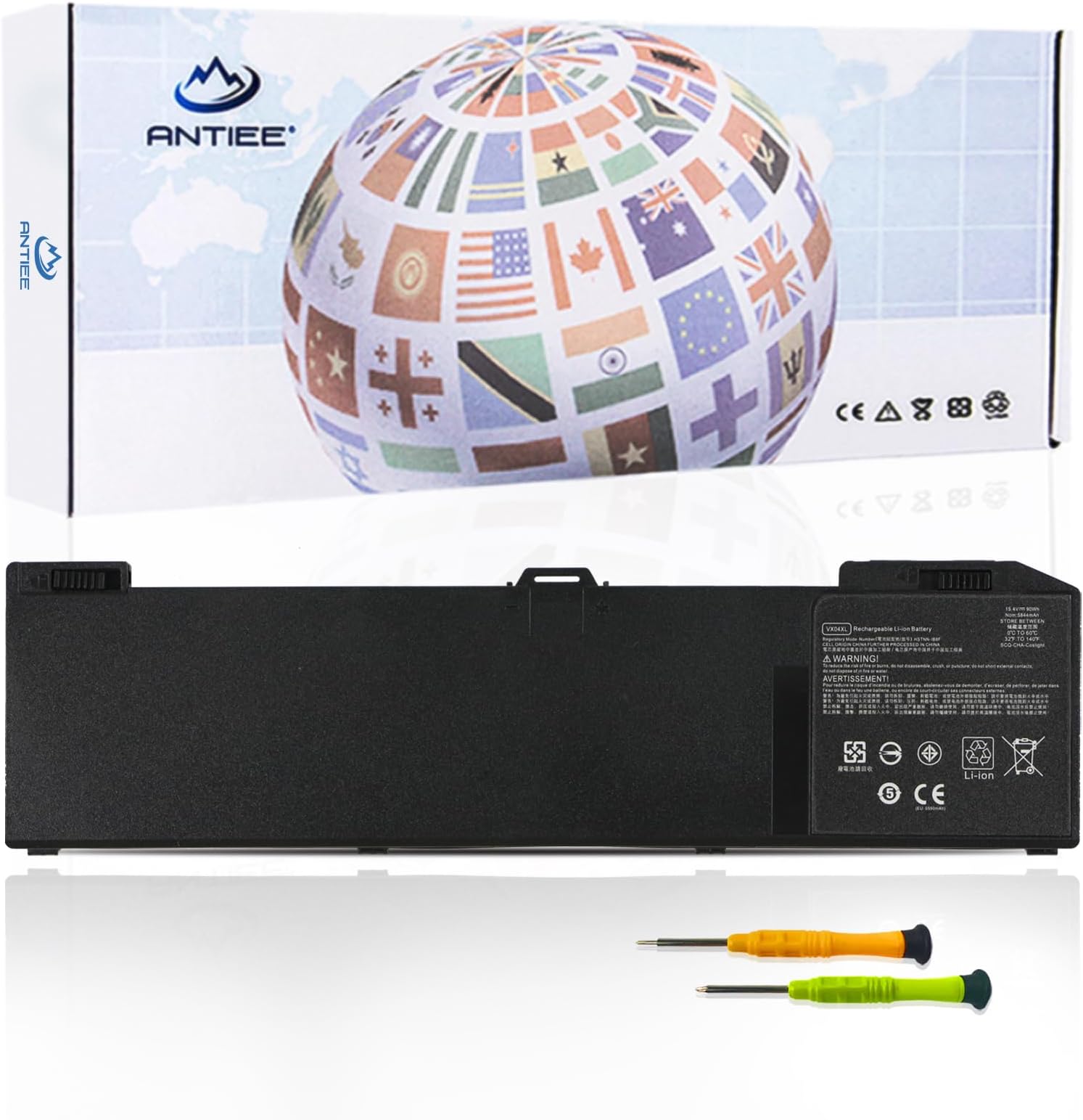 Amazon.com: HSX KI04 K104 Notebook Battery for HP Pavilion 800049-001 ...