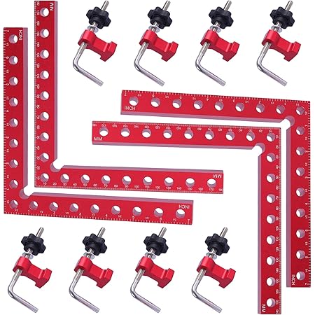 Corner Clamps for Woodworking, CRAFTFORCE 5.5" x 5.5" 90 Degree Clamp ...