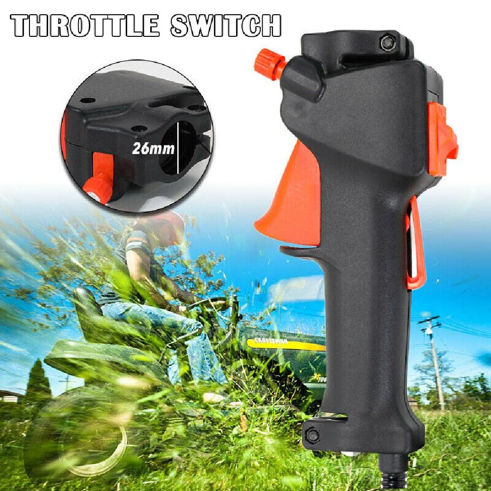 Snapklik.com : Strimmer Handle Switch, 26mm Brush Cutter Trimmer Handle ...
