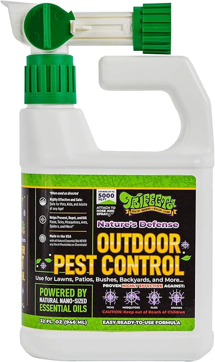 Amazon.com: Trifecta Natural Outdoor Pest Control Spray & Backyard ...