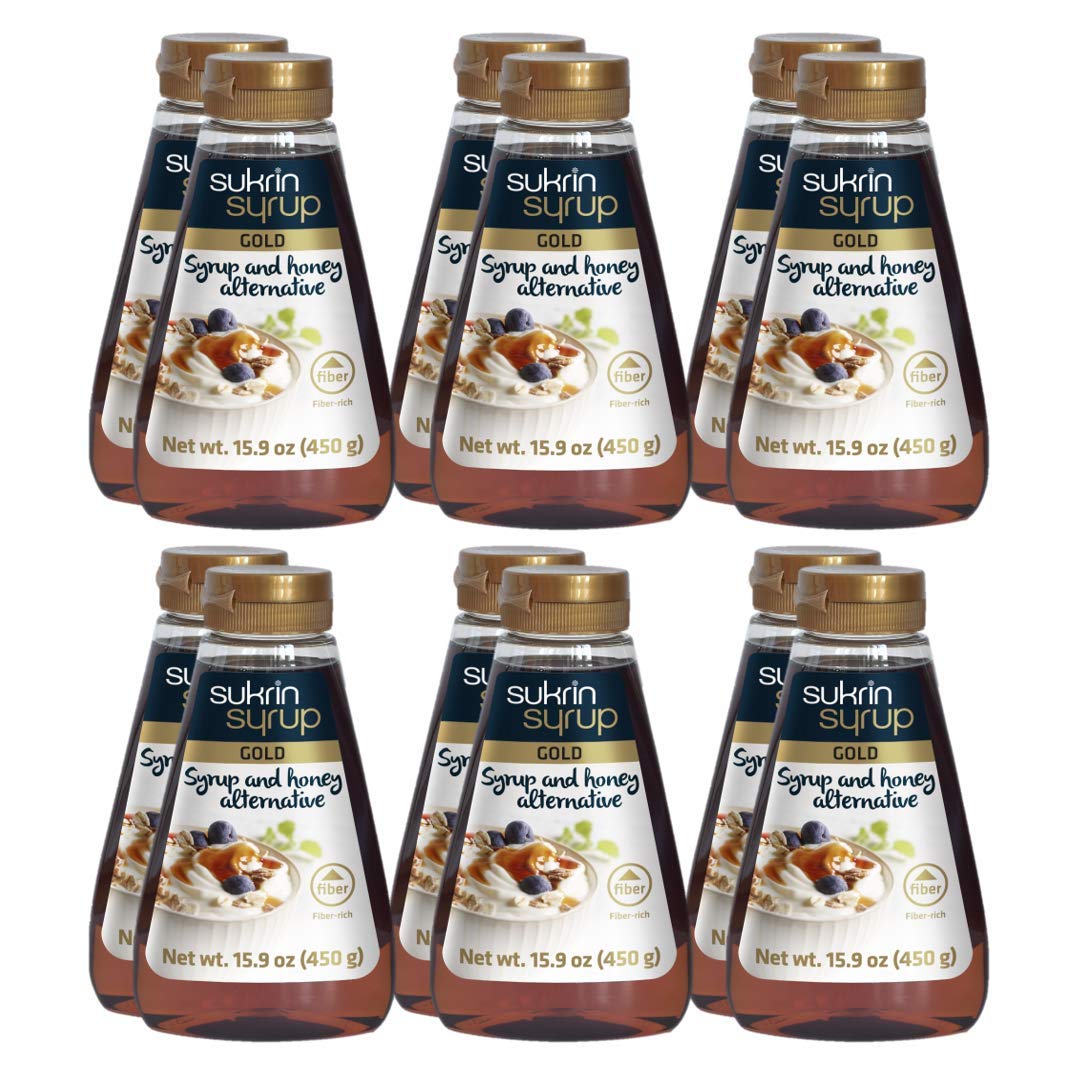 Amazon.com: Sukrin Syrup Gold - Low Carb Gold Syrup - 12-pack : Grocery ...