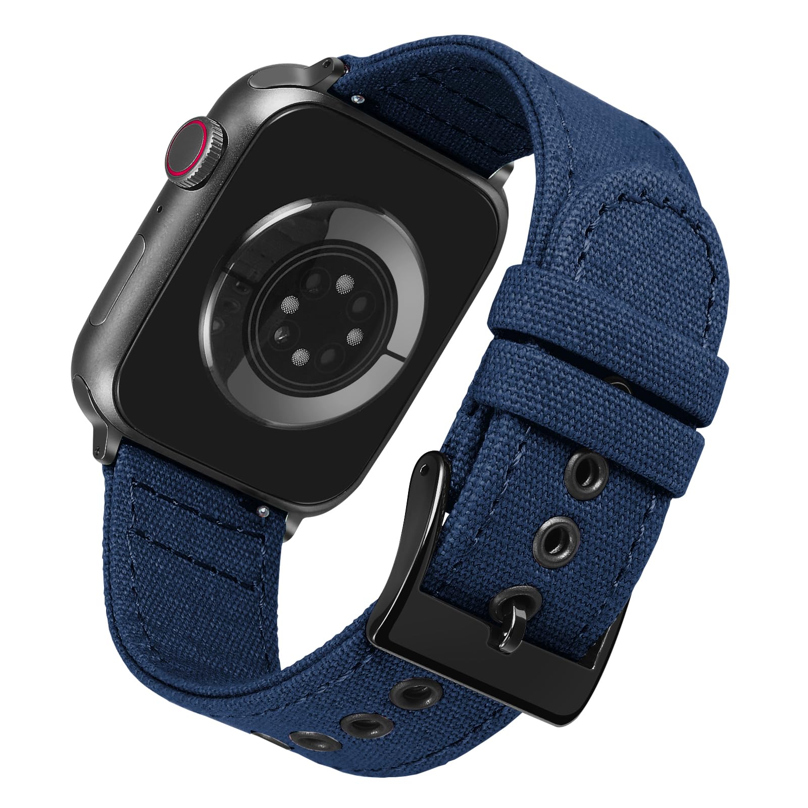 BINLUN Compatible with Apple Watch Strap Canvas 38mm 40mm 41mm 42mm ...
