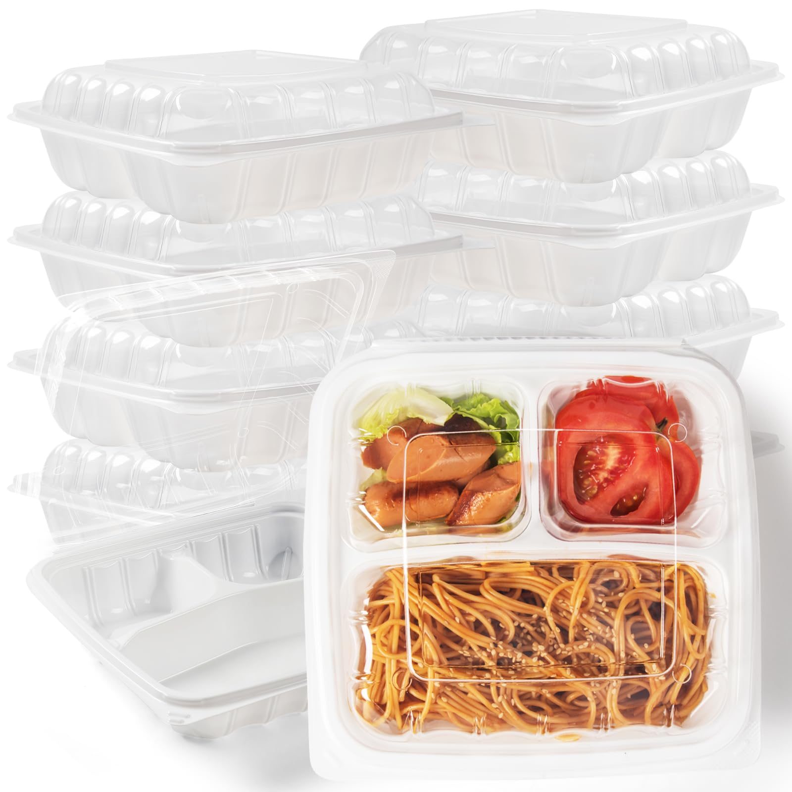 Snapklik.com : EARTHEATS To Go Containers, Reusable Anti Fog Clamshell ...