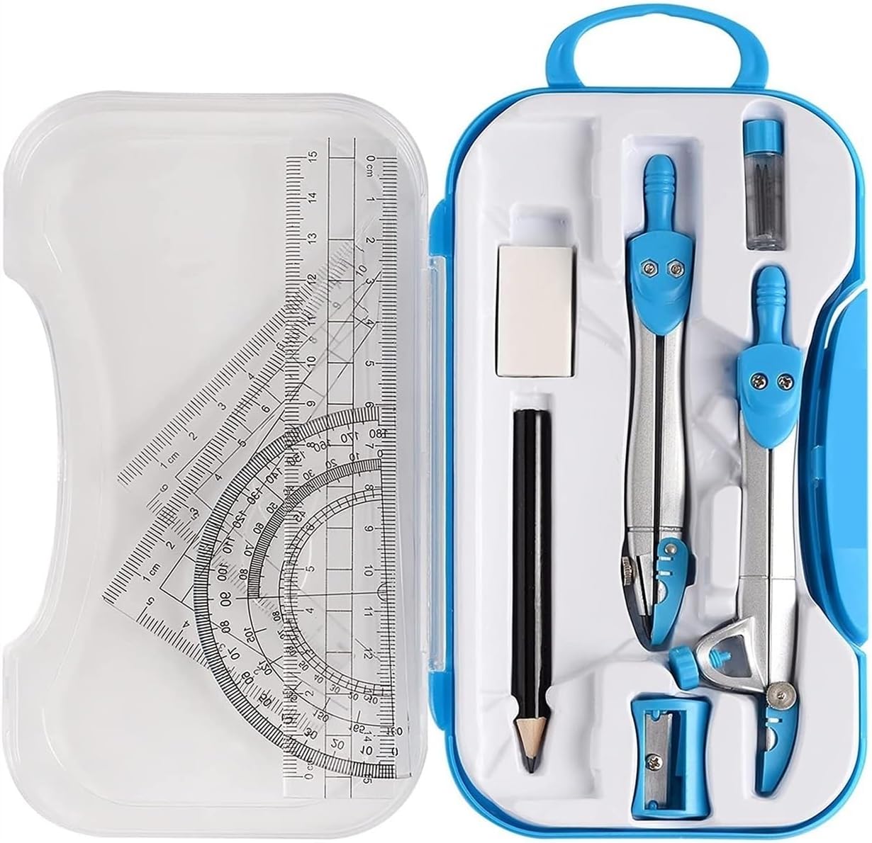 Bussola Matematica Kit di geometria da 10 pezzi, kit di strumenti ...