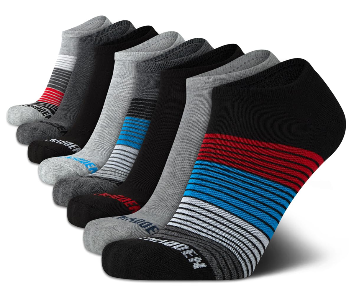 Steve Maddenmens Low Cut Socks 8 Pack Half Cushioned No | Desertcart ...