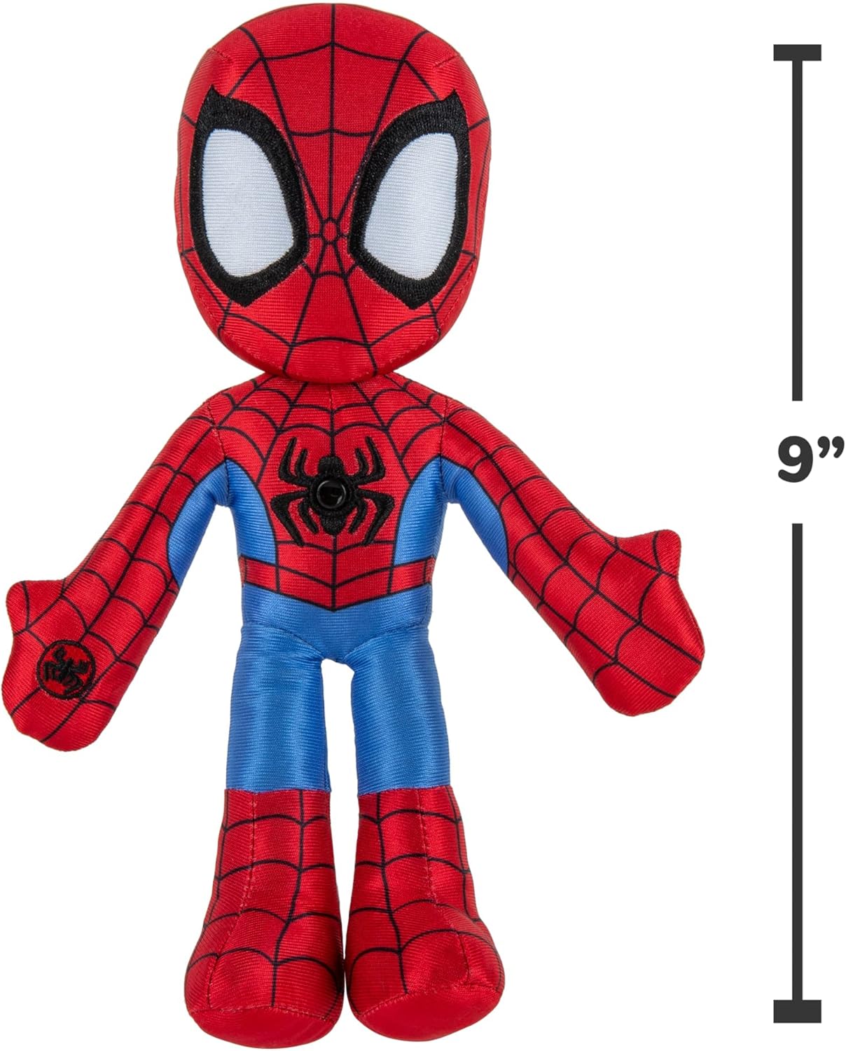 Spidey and Friends SNF0142 WEB FLASH PLUSH-9-Inch Plush with Light Up ...