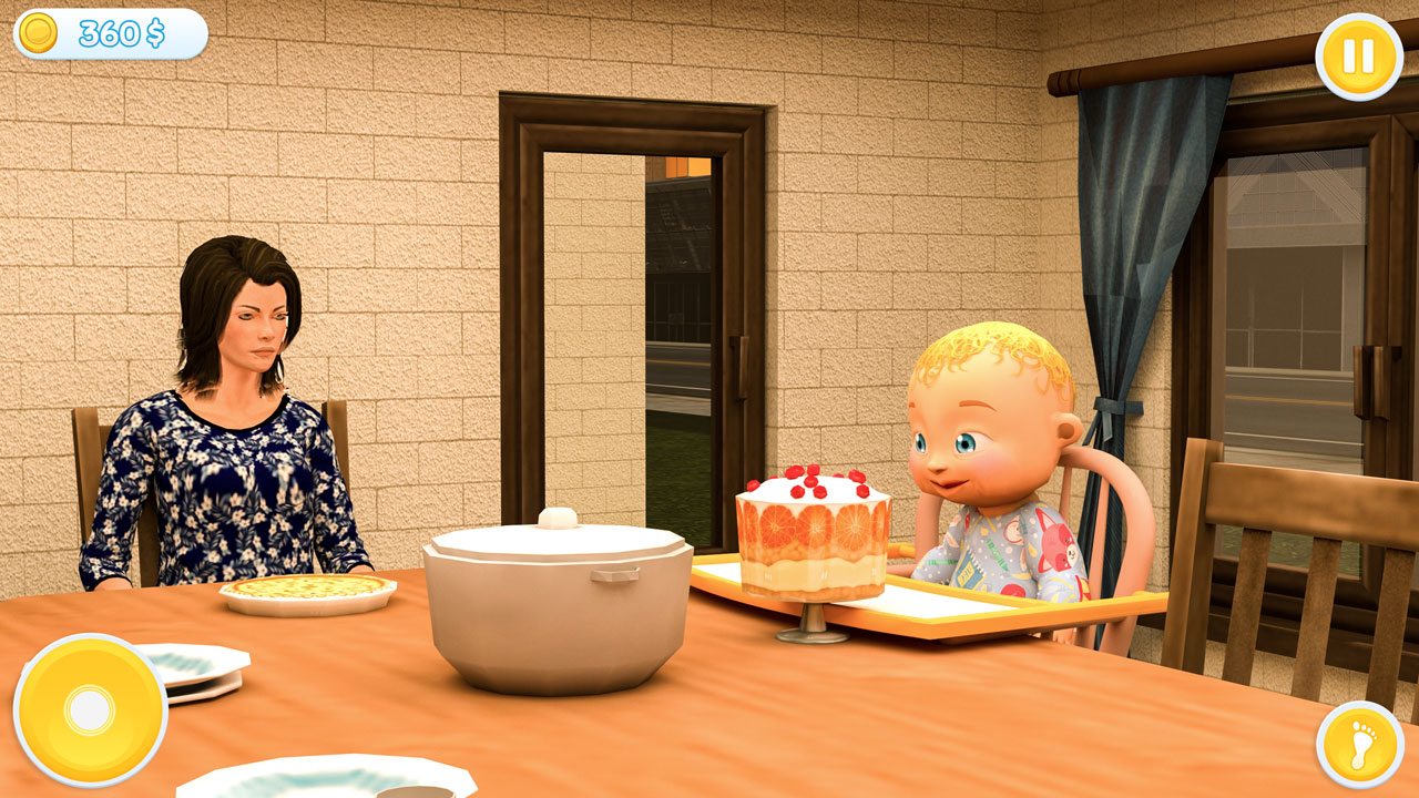 Virtual Mother Simulator Dream Family: Newborn Baby Daycare Games - App ...