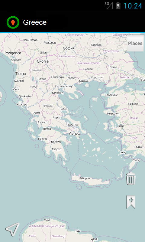 Greece Vector Offline Map: Easy Navigation - App on Amazon Appstore