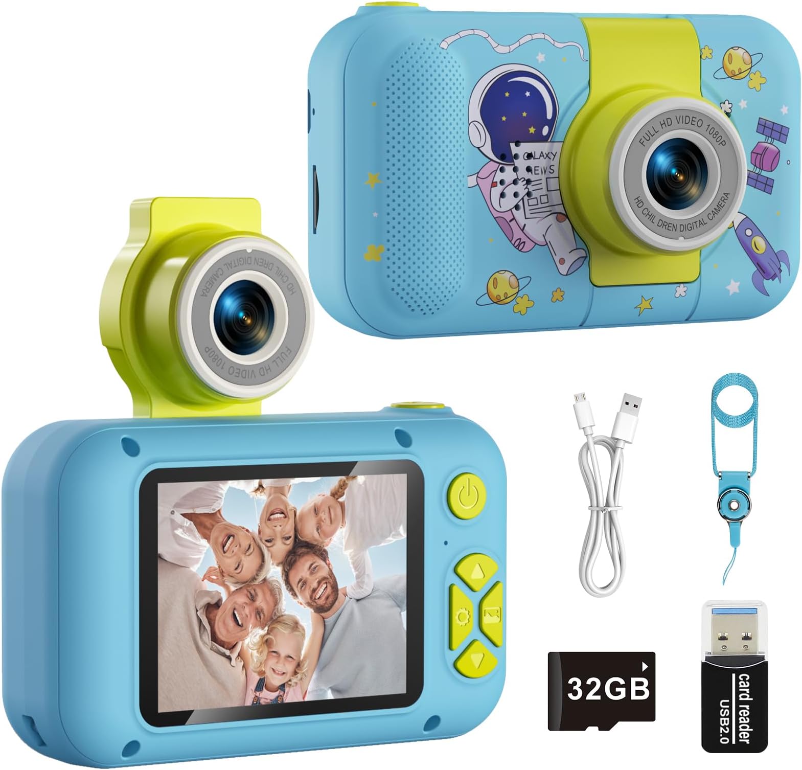 ARNSSIEN Kids Camera Toys for 3-12 Year Old Girls/Boys,Child Digital Camera for Toddler ...