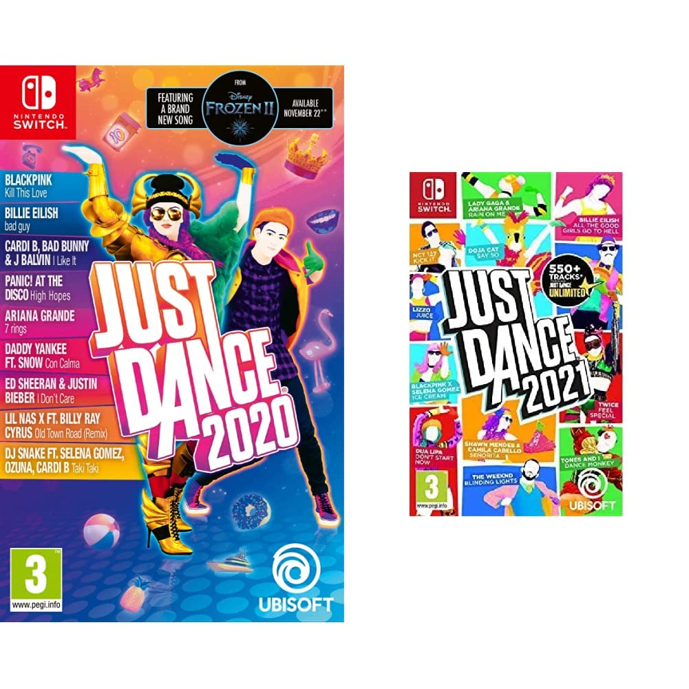 Just Dance 2020 (Nintendo Switch) & Just Dance 2021 (Nintendo Switch ...