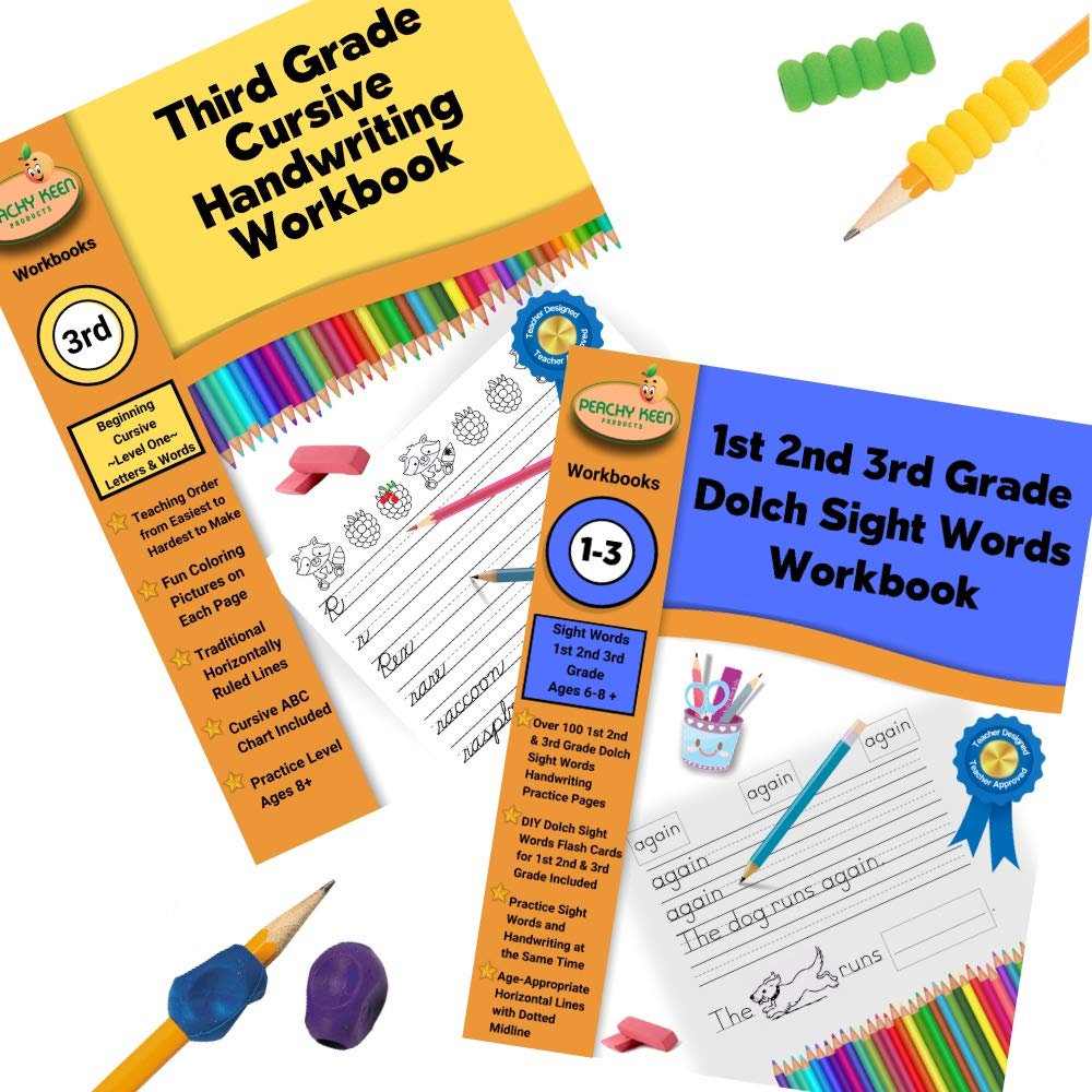Buy 3rd Grade Word & Handwriting Kit with Beginner Cursive Handwriting ...