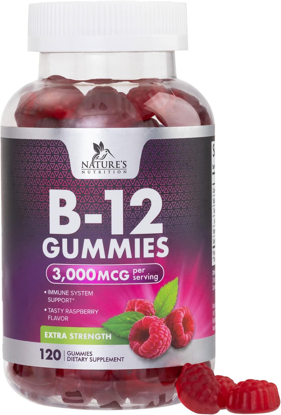 Amazon.com: vitafusion Vitamin B12 Gummy Vitamins for Energy Metabolism ...