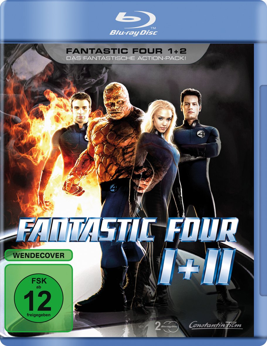 Fantastic Four I + II (Blu-ray): Amazon.de: Gruffudd, Ioan, Alba ...