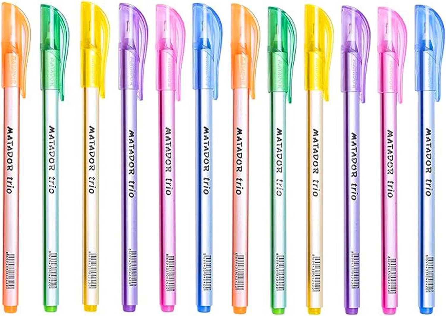 Matador Trio School Gel Ballpoint Pen - Ergonomic Triangular Grip - 0 ...