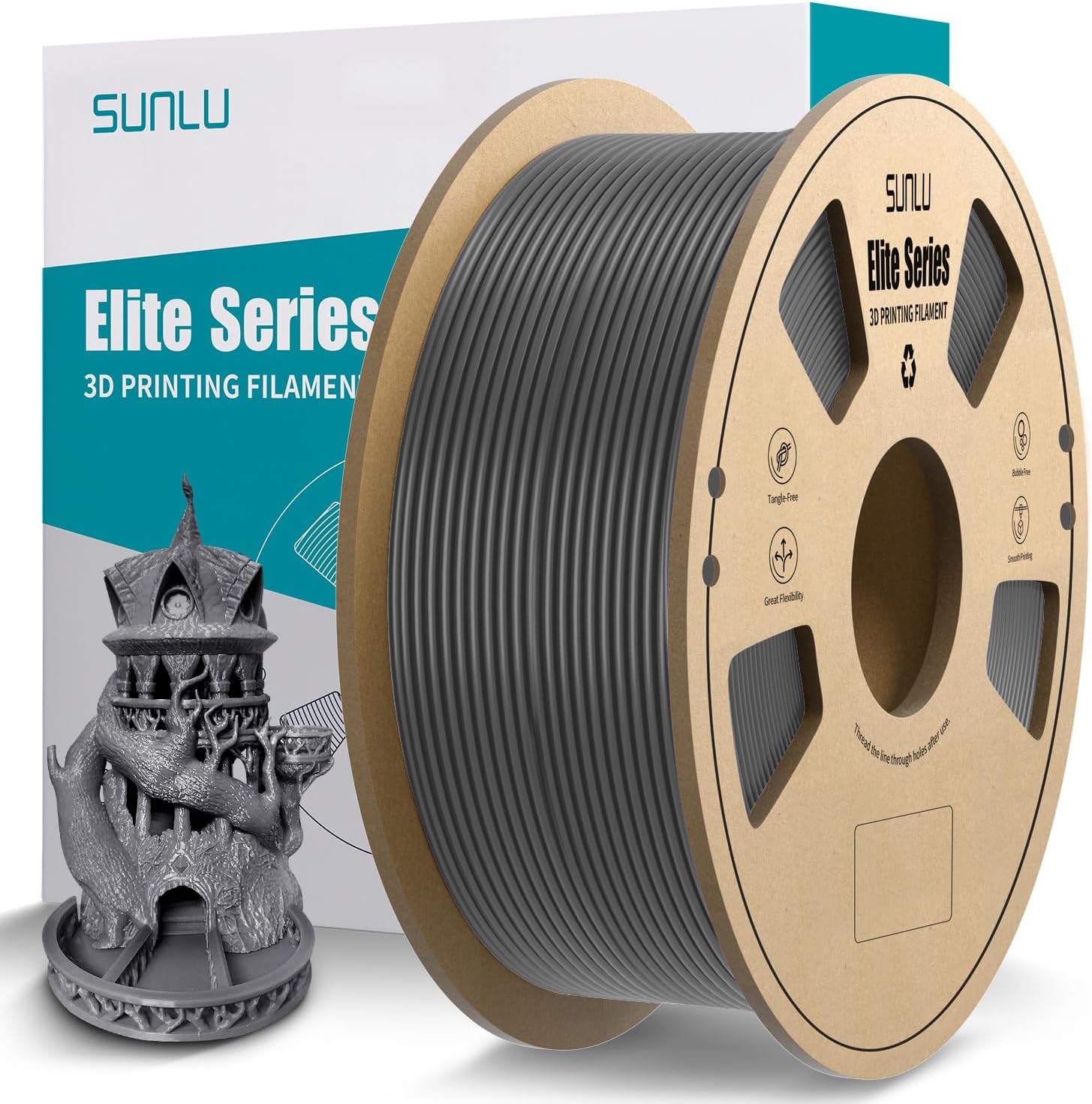 Amazon.com: MarsWork 3D Printer Filament Reusable Aluminum Spool, Compatible with 1kg, 1.75mm ...