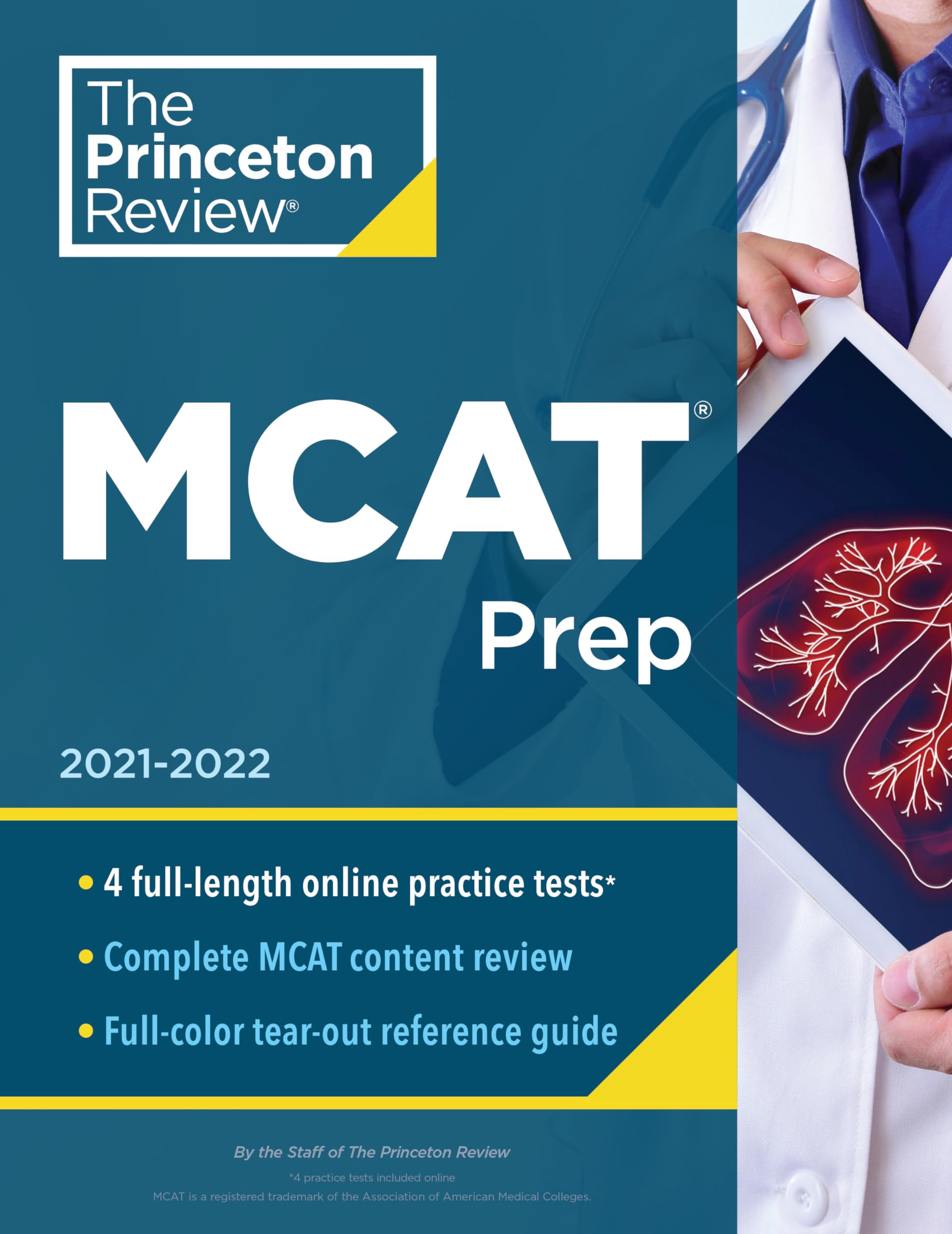 Princeton Review MCAT Prep, 2021-2022: 4 Practice Tests + Complete ...