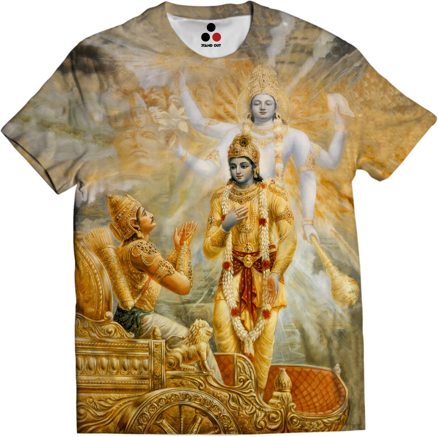 Buy STAND OUTLord Krishna | Bhagavad Gita | Hare Krishna | Vishnu ...
