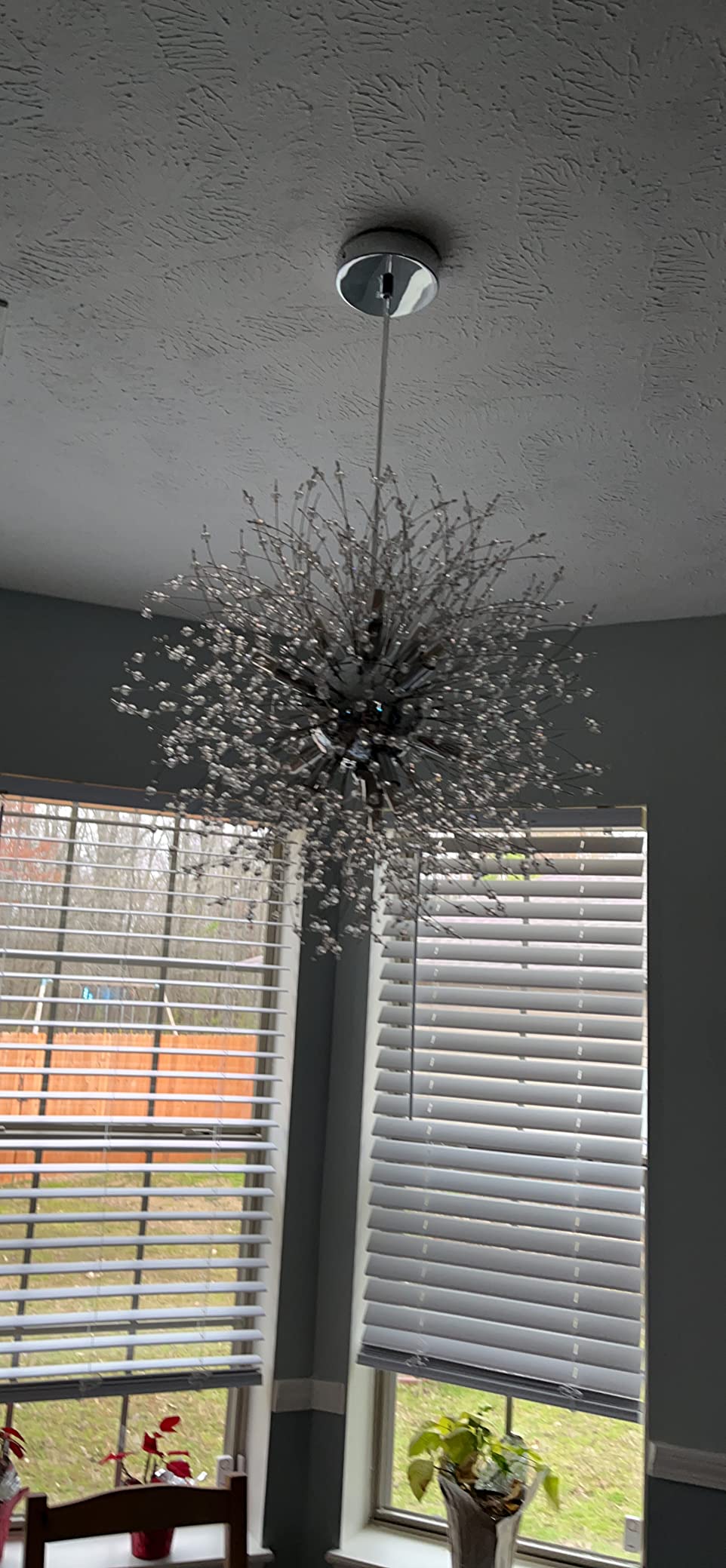 $12/mo - Finance Gold Chandelier for Dining Room, 6-Light Farmhouse ...