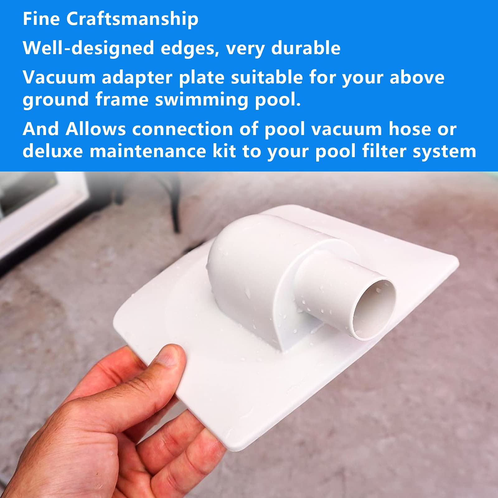 Snapklik.com : SFX Pool Vacuum Plate Adapter - For Summer Waves ...