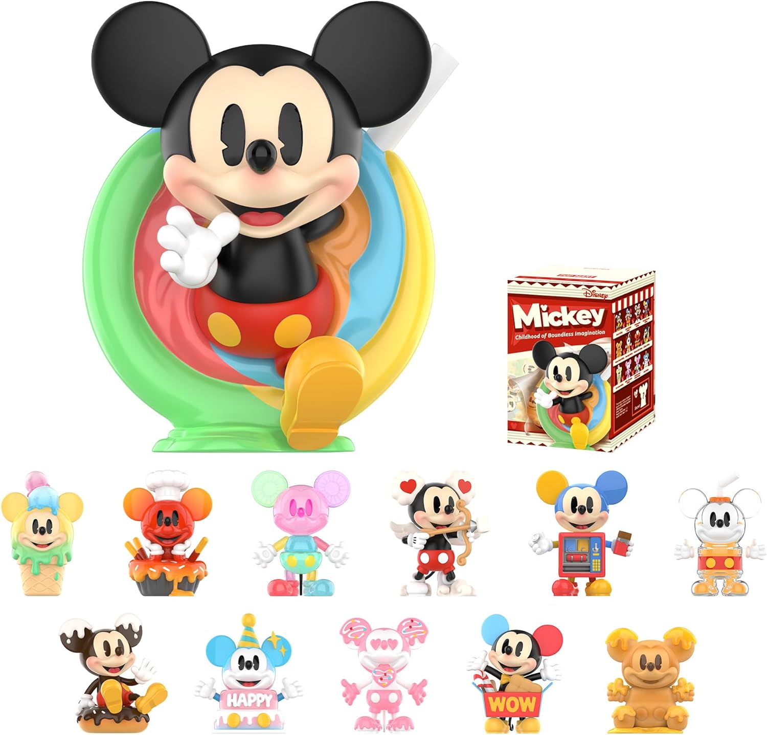 Amazon.com: POP MART Disney Mickey Childhood of Boundless Imagination ...