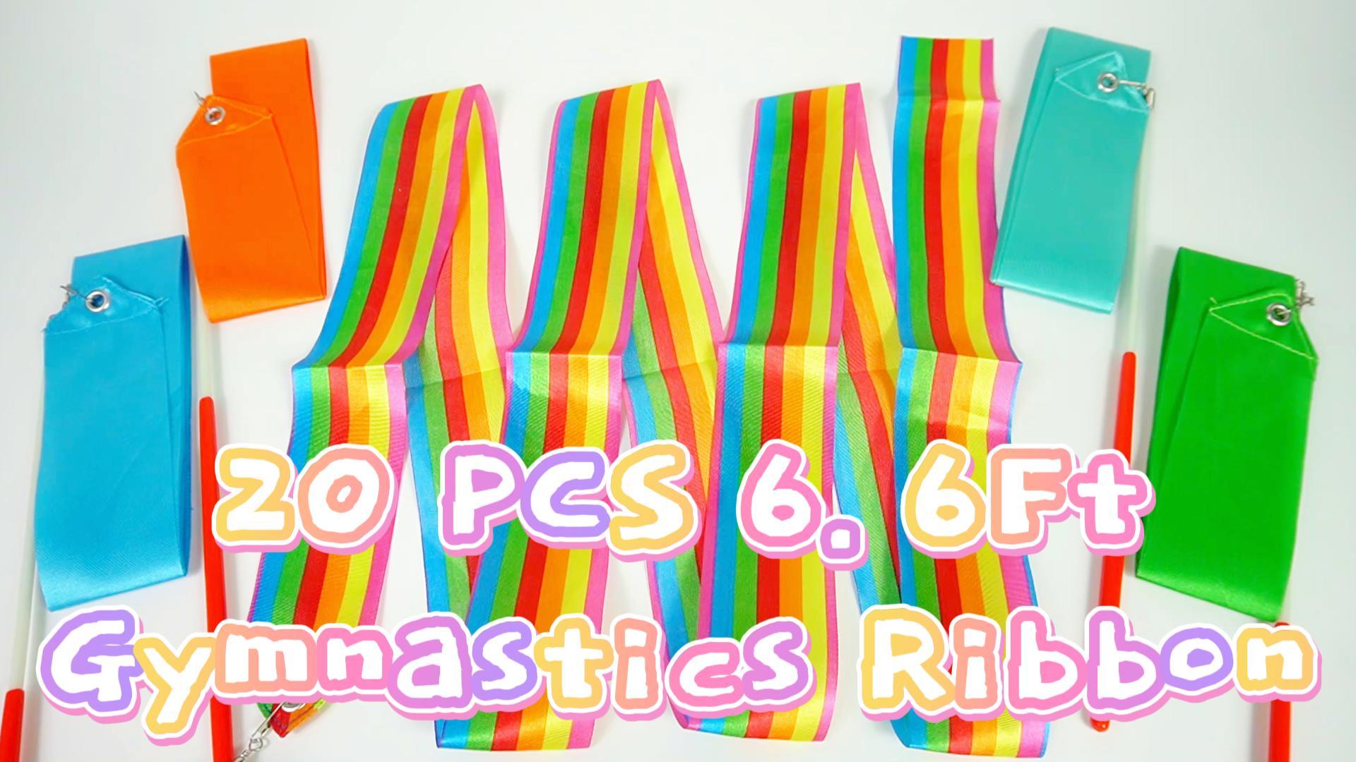 Watch Rhythmic Dance Ribbons Gymnastics Ribbon on Amazon Live