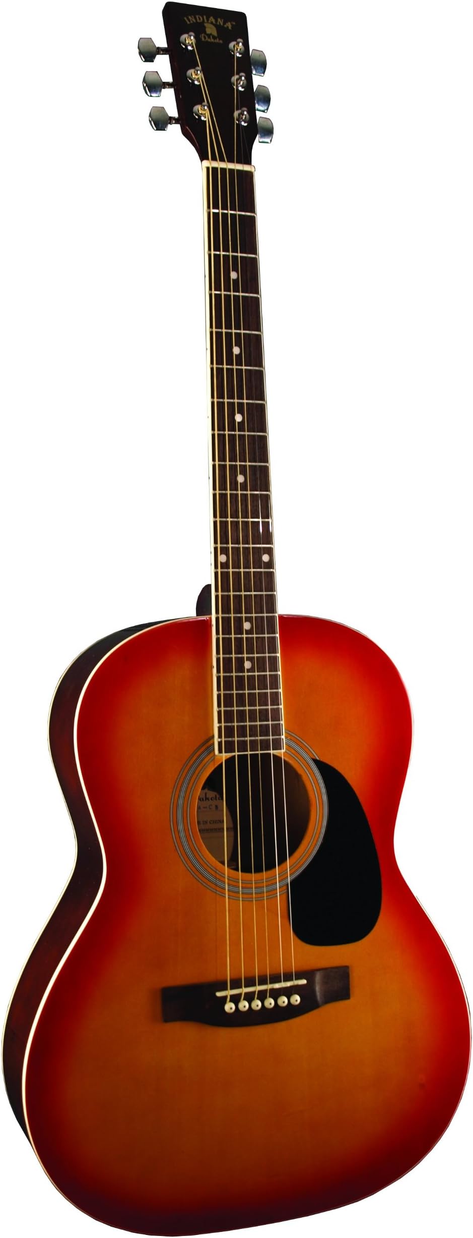 Amazon.com: Tiger 6 String Acoustic Guitar, Right, Sunburst, Full (ACG1 ...