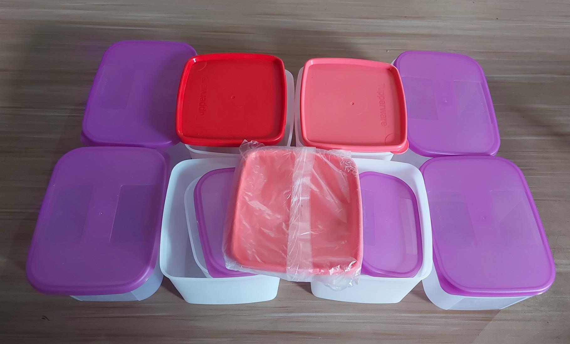 Buy Tupperware Refrigerator Box Set, 8-Pieces, and Get Freezer Mate ...