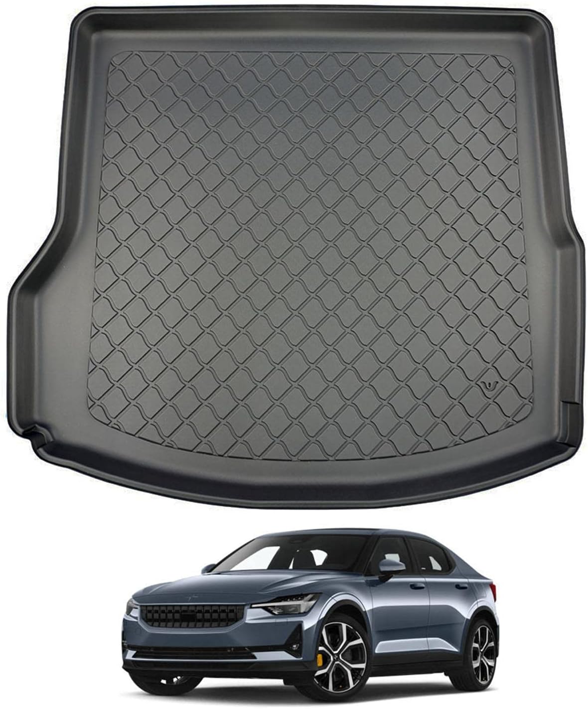 Polestar 2 (2020+) Compatible Tailored Boot Liner Mat Premium Tailored ...