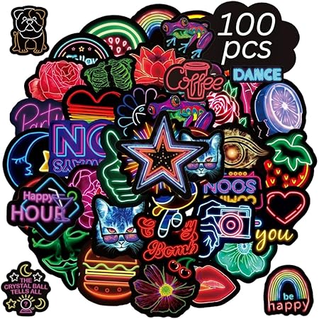 Amazon.com: 100Pcs Stickers Pack : Electronics