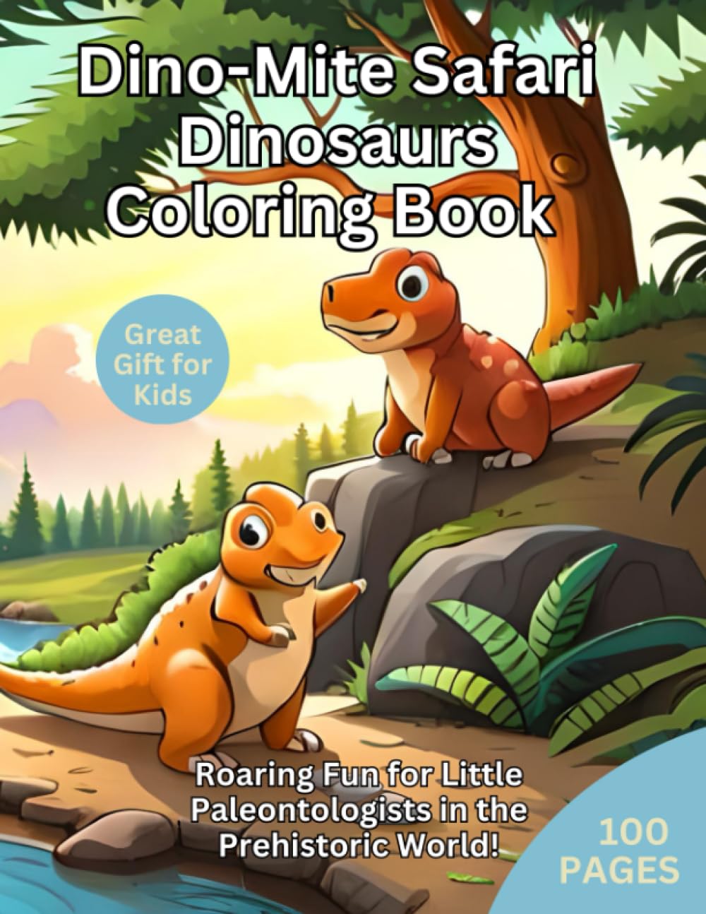 Dino-Mite Safari Dinosaur Coloring Book for Kids: Roaring Fun for ...