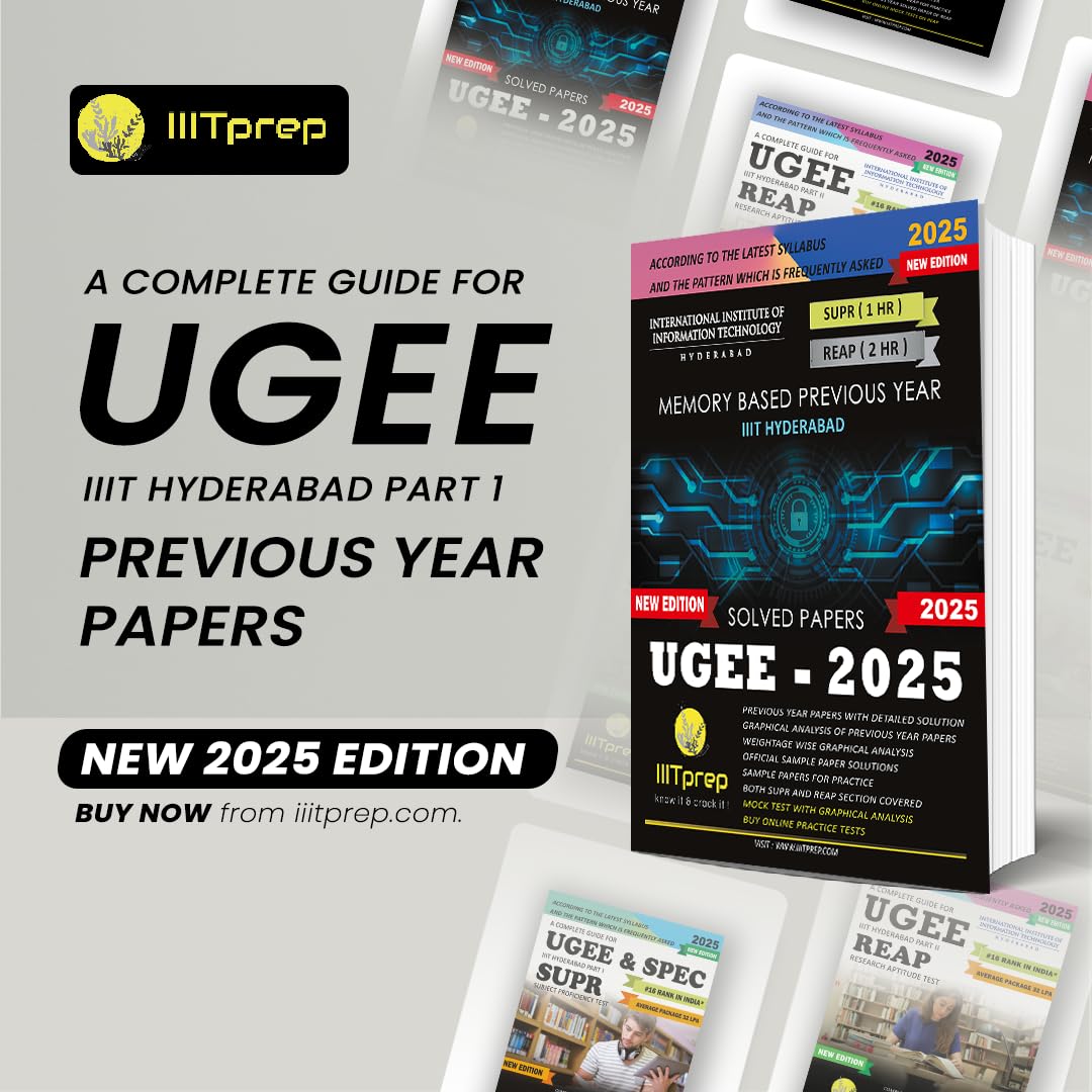 IIITprep UGEE Previous Year Papers 2025 | IIIT Hyderabad : IIITprep ...
