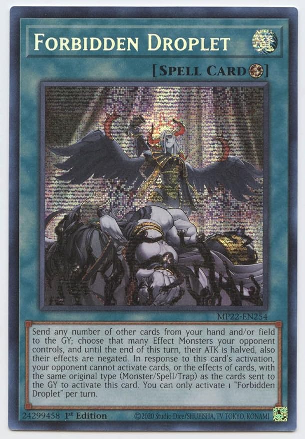 Amazon.com: Forbidden Droplet - MP22-EN254 - Prismatic Secret Rare ...