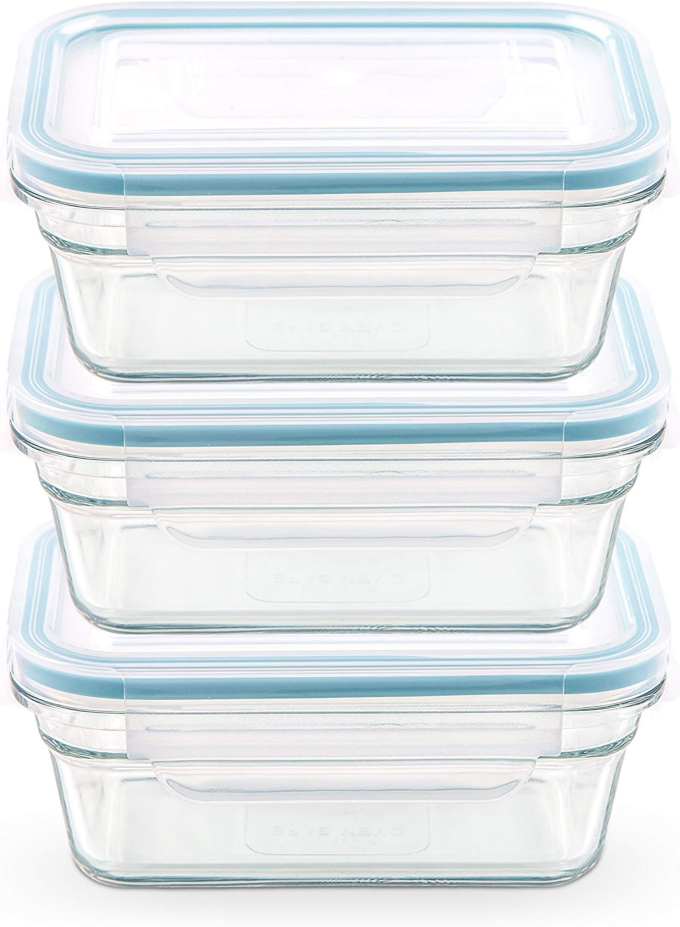 Amazon.com: Snaplock Lid Tempered Glasslock Storage Rectangular ...