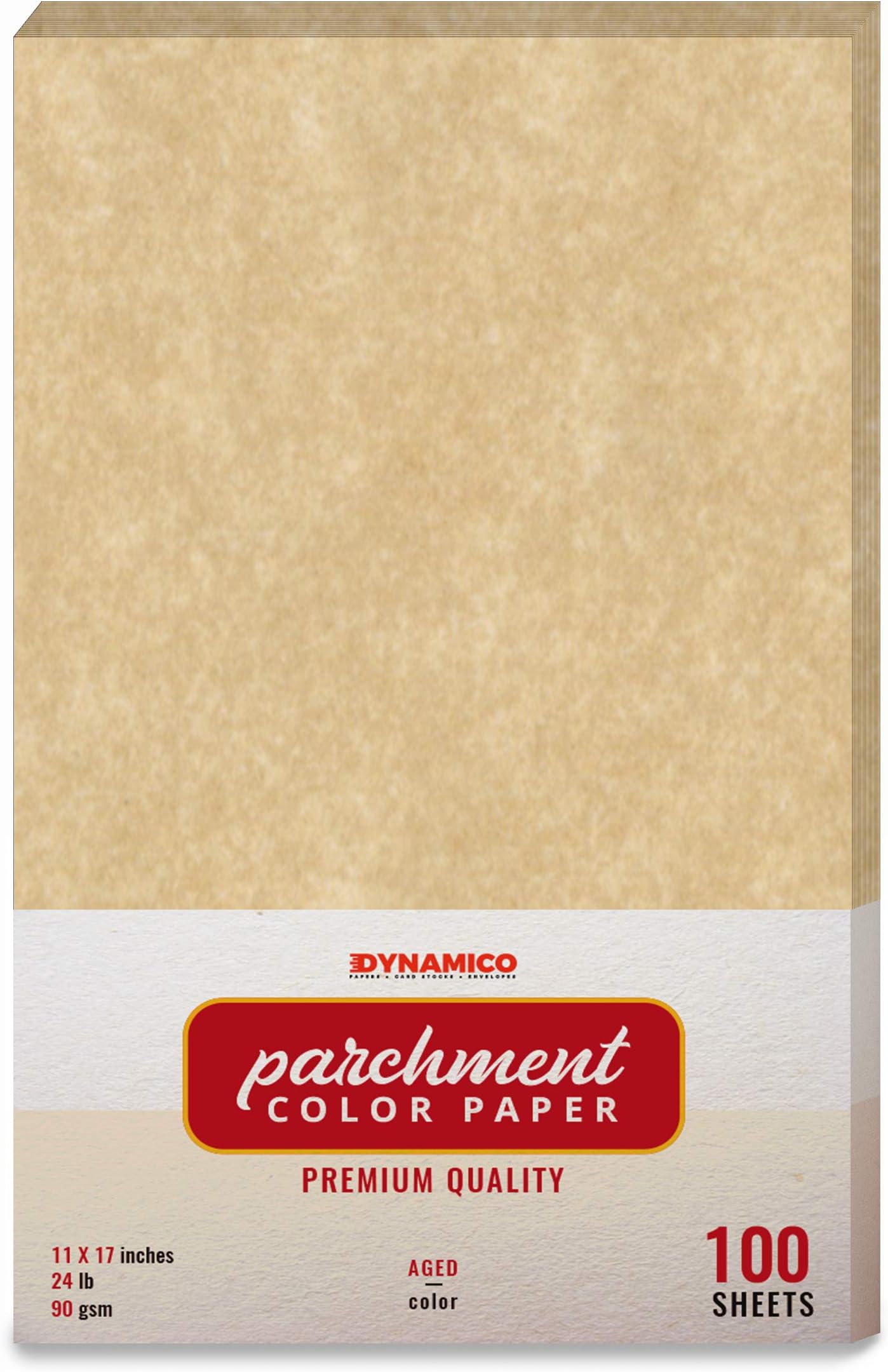Amazon.com : Aged 11 x 17" Size Stationery Parchment Colored Regular ...