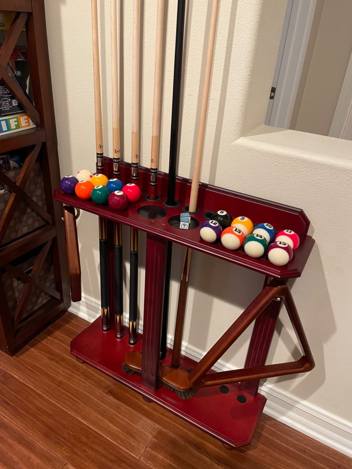 $15/mo - Finance GSE Floor Stand Billiard Pool Cue Racks Only, Holds 10 ...