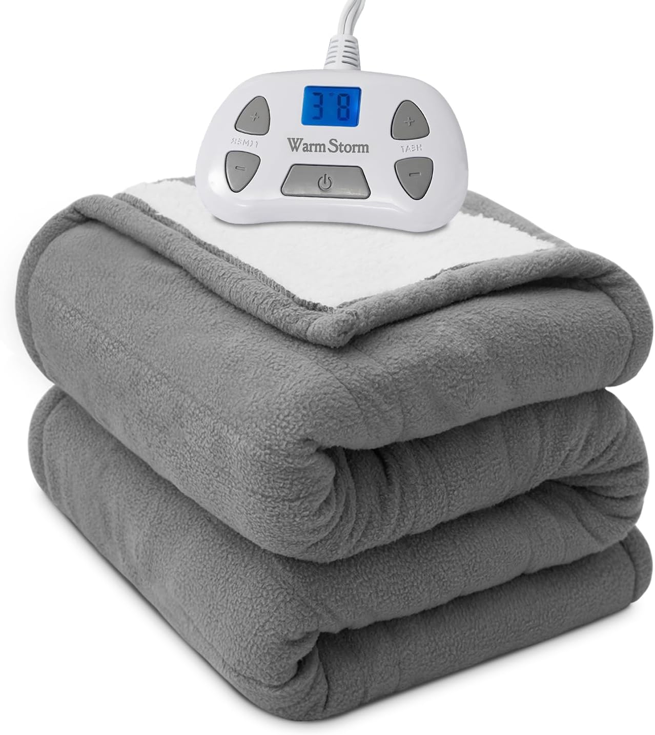 Amazon.com: Heated Electric Blanket Twin Size - 62"x84" Heating Warming ...