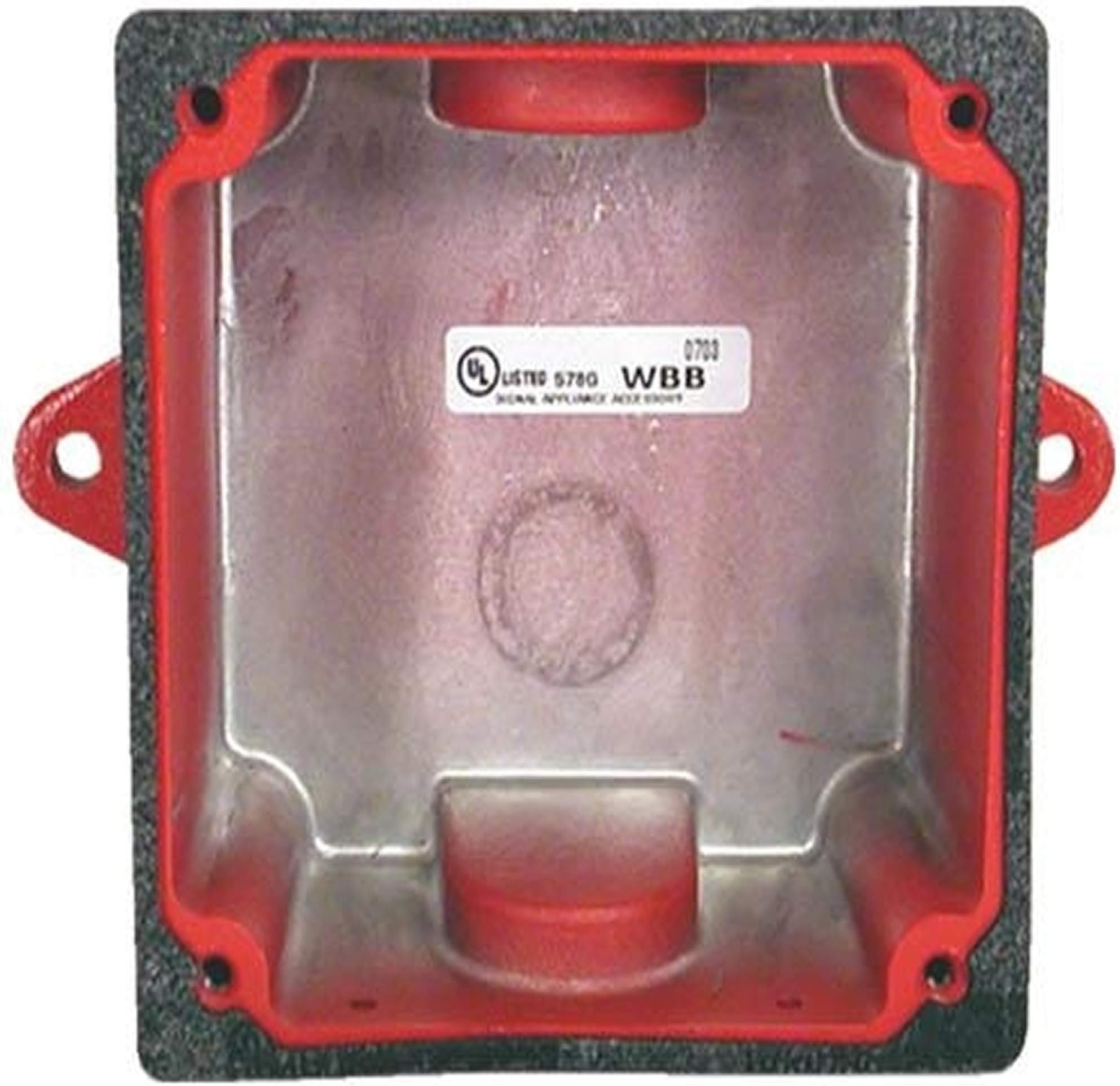 Wheelock WBB-R Weather Resistant Back Box - Security And Surveillance ...