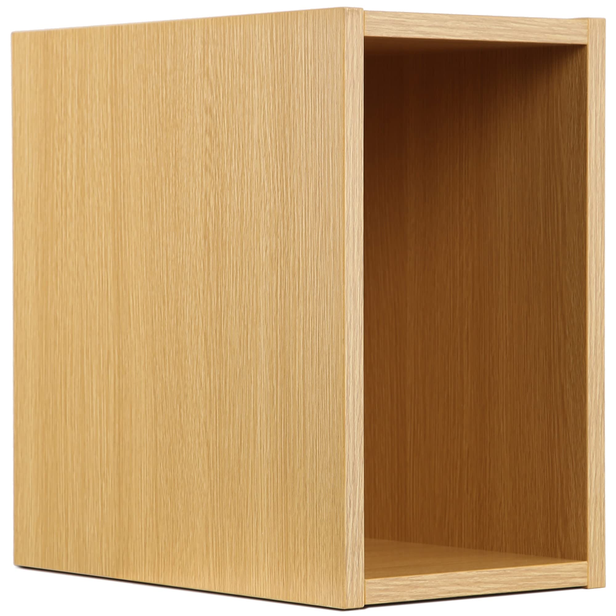 Charles Jacobs Vinyl Record LP Storage Box Unit - Oak - Small : Amazon ...