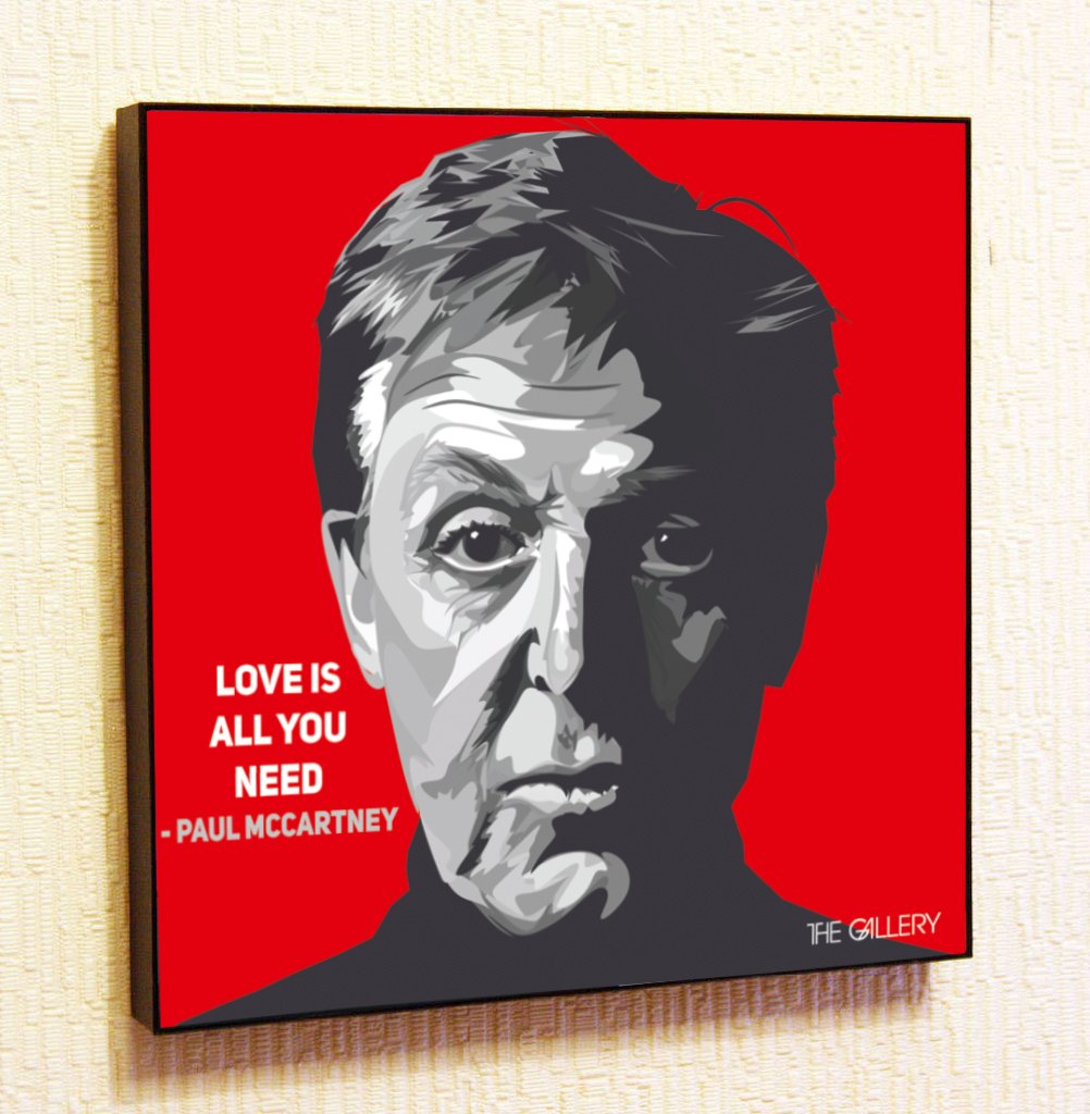 Paul Mccartney Pop Art